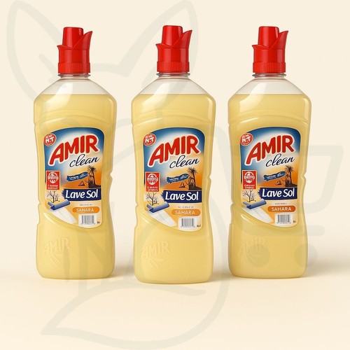 Amir Clean Sahara 3x1L – Parfum Oriental Intense & Exotique pour Sols ...