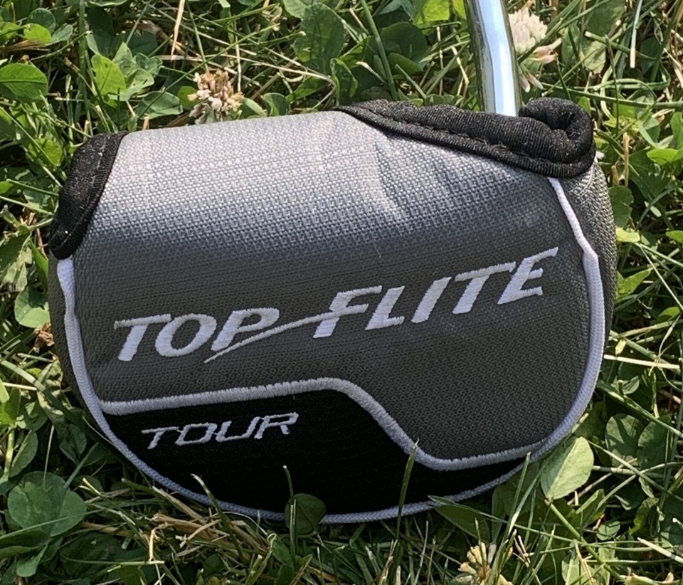 Top Flight 5.0 Soft Feel Mallet Putter Top Flight Grip 35" RH With Head ...