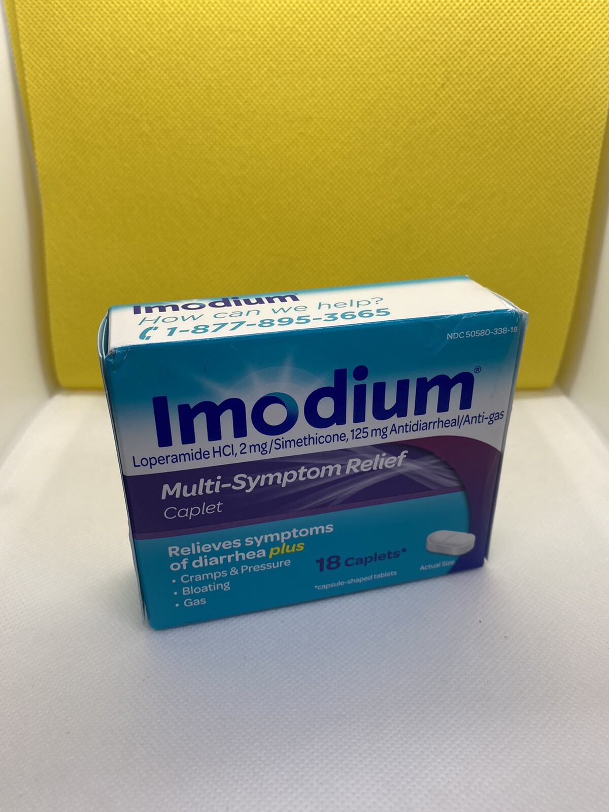 Imodium+Multi+Symptom+Relief+-+18+Caplets for sale online | eBay