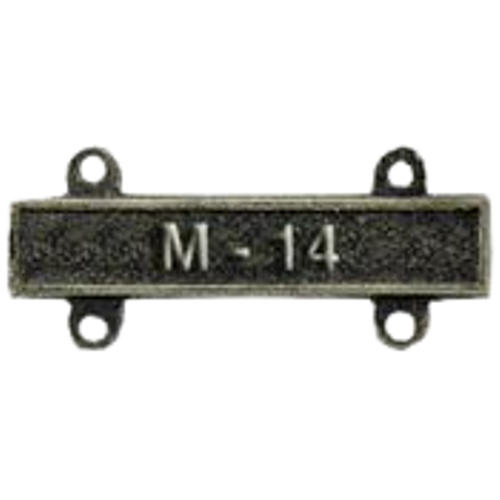 US ARMY BASIC MARKSMANSHIP QUALIFICATION BADGE MOS Q-BARS PIN UP ARMY ...