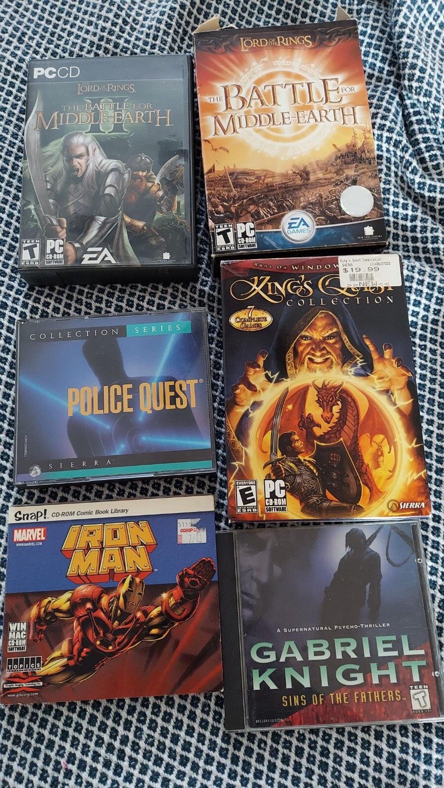 Full Warcraft Battle Chest plus Unique Lot of retro PC Games | eBay