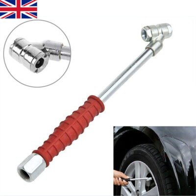 Air Line Tyre Inflator Connector Twin Hold-on Closed End Valve ...