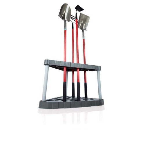 Rubbermaid Corner Tool Rack Holder Tower Garden Closet Systems Storage ...