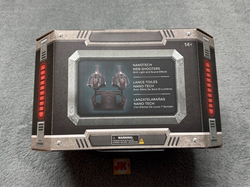 NEW Disney Marvel Spiderman Nanotech Web-Shooters Lights Sounds Effects ...