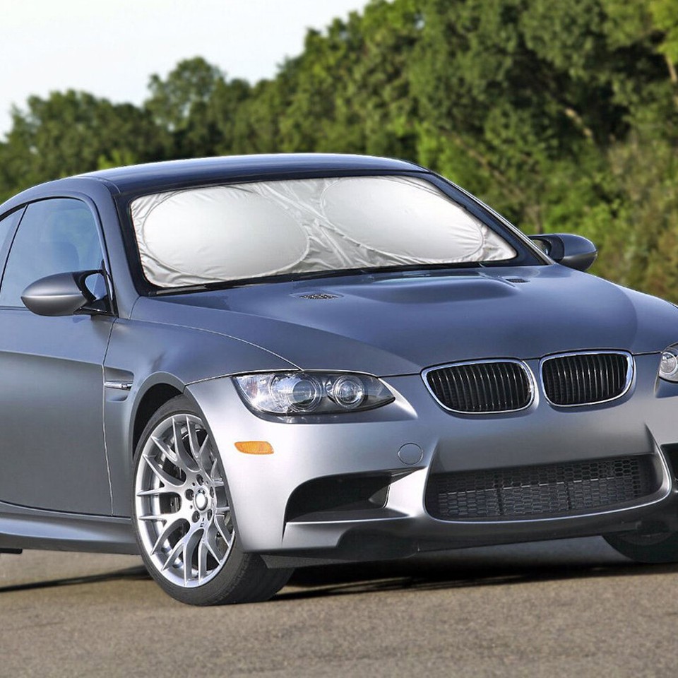 Car Shield Cover Visor UV Block Rear Front Windshield Window Sun Shade ...