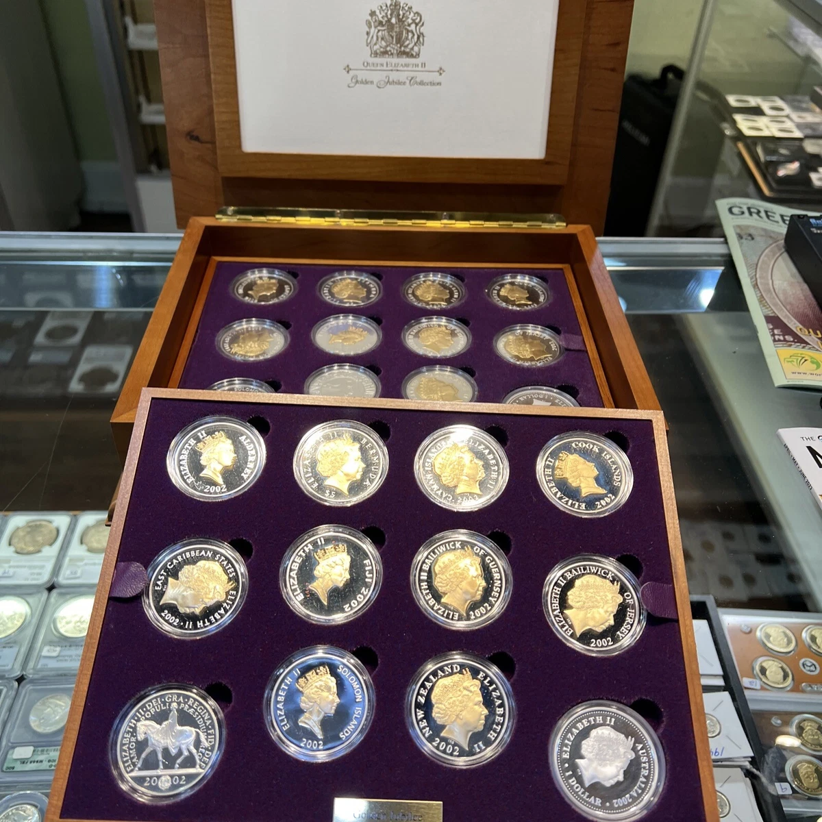 official clearance online Queen Elizabeth Proof Coin Collection