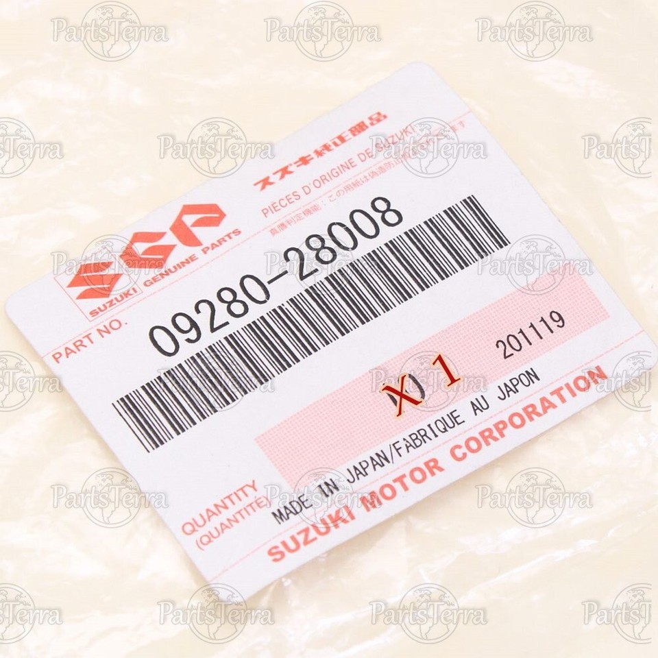 Suzuki Samurai Vitara Swift Coolant Inlet Pipe O-Ring GENUINE 09280 ...