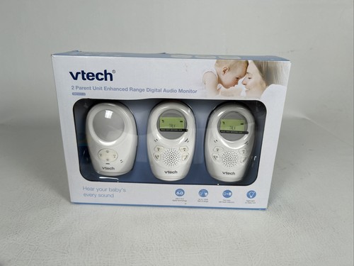 VTech Two Parent Unit Baby Monitor Three Piece Set. Open Box | eBay