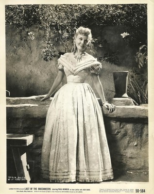 KARIN BOOTH in "Last of the Buccaneers" Original Vintage Photo PORTRAIT ...