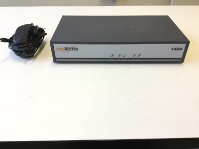 One Access 1424 SHDSL 4P ROUTER (Ethernet Access Device) with Power ...