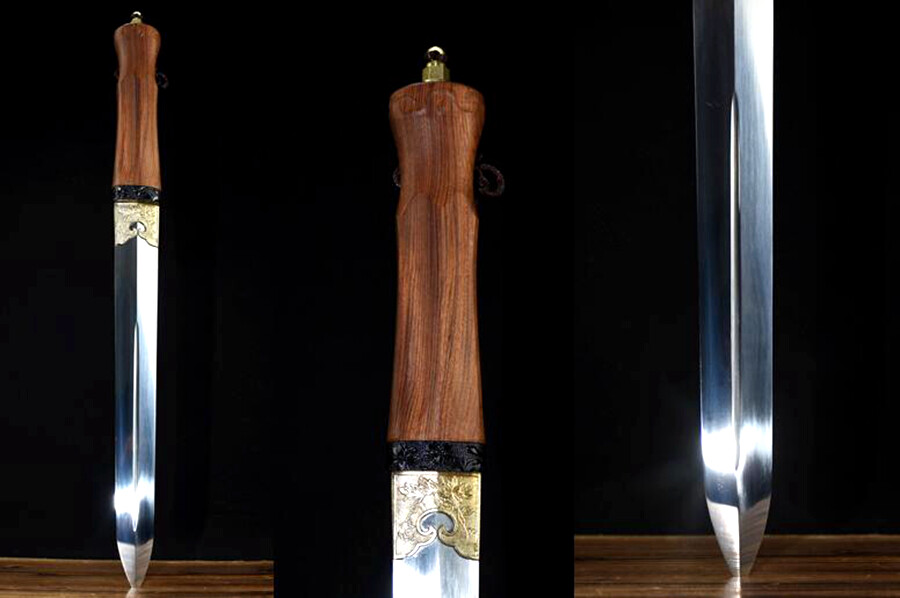 Chinese KungFu Short Dao Sword Sharp 1095Carbon Steel Outdoors WuShu ...