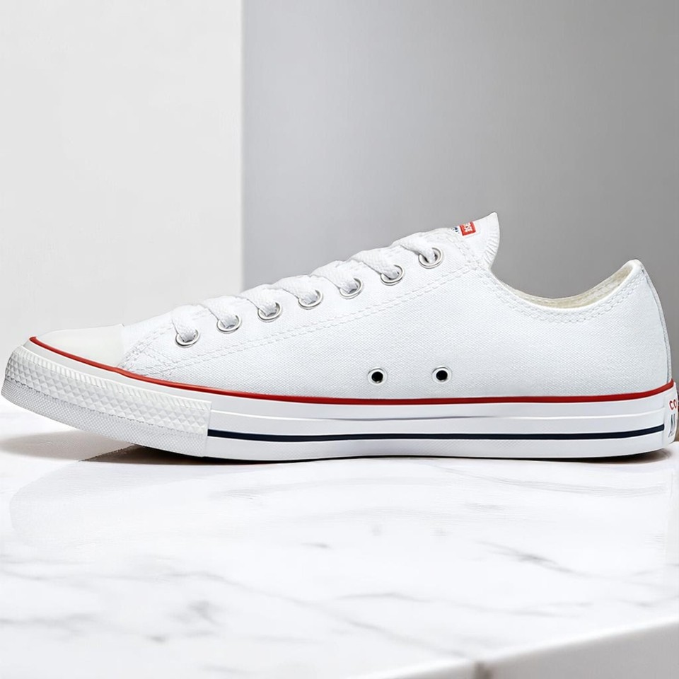 *NEW* Unisex Converse Chuck Taylor All Star Classic Low Optical White ...