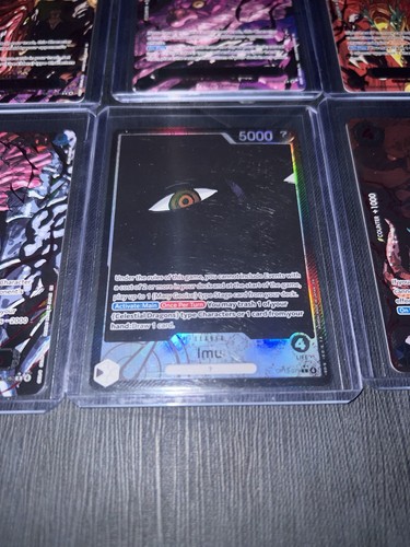 OP-13 GOD PACK One Piece Five Elders Special Red Parallel w/Imu Leader ...