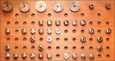 WHITCOMB WATCHMAKER LATHE COLLETS 8mm VARIOUS SIZES & PRICES WW ...