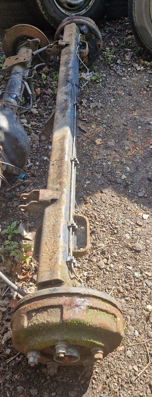 FORD TRANSIT MK6 FWD 2000-2006 REAR AXLE NO ABS | eBay UK