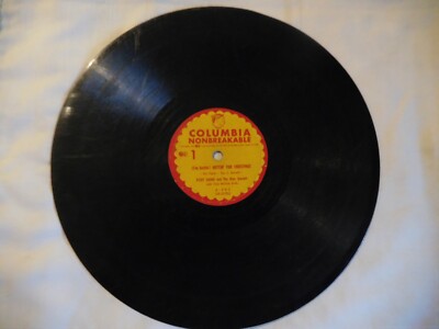 RICKY ZAHND AND BLUE JEANS, I'M GETTIN' NUTTIN FOR CHRISTMAS10", 78RPM ...