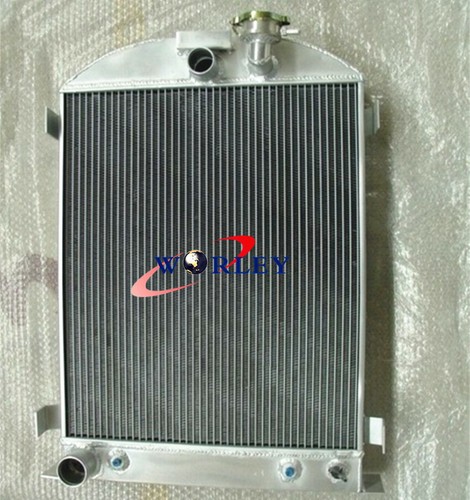 3 Rows Aluminum Radiator Chopped engine 1932 32 For Ford Auto Manual ...