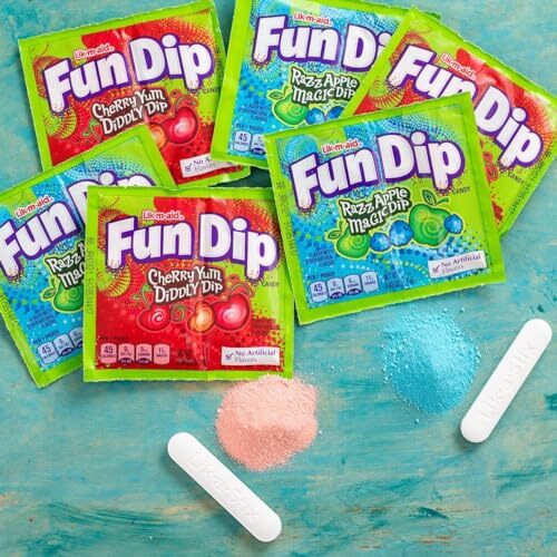 Fun Dip Assorted Flavor Party Pack 043 Ounce Packets (48 Count) | eBay