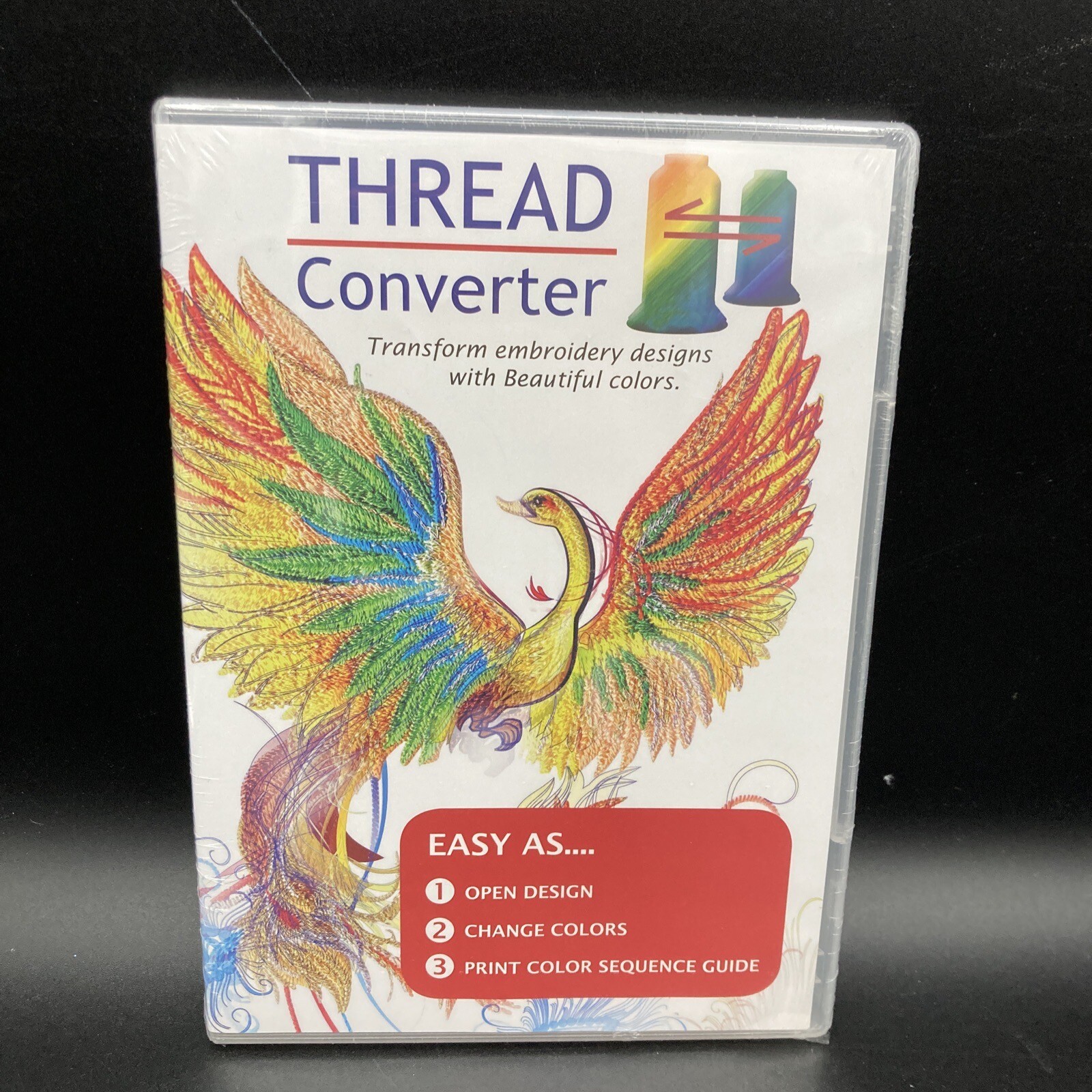 Embroidery Machine Design CD Floriani Thread Converter FL Transform ...