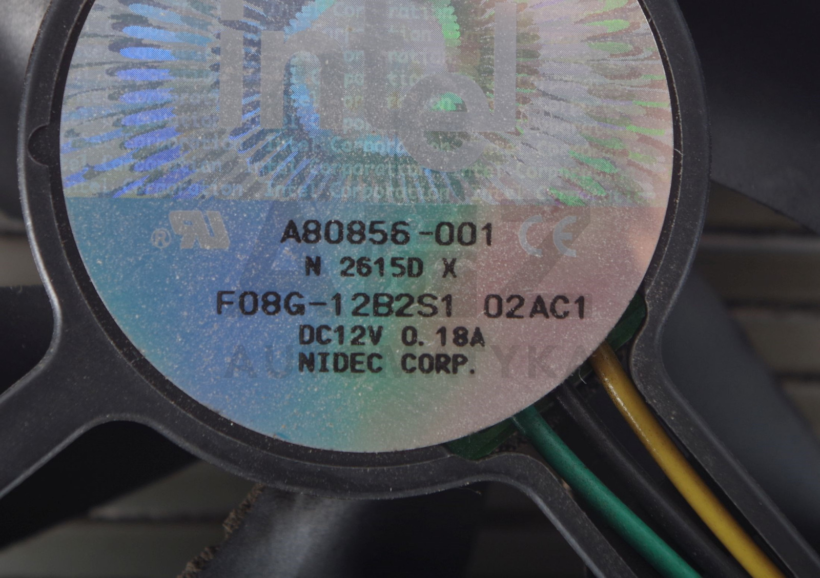 NIDEC A80856-001 A80856001 F08G-12B2S1 F08G12B2S1 Intel Socket 478 CPU ...