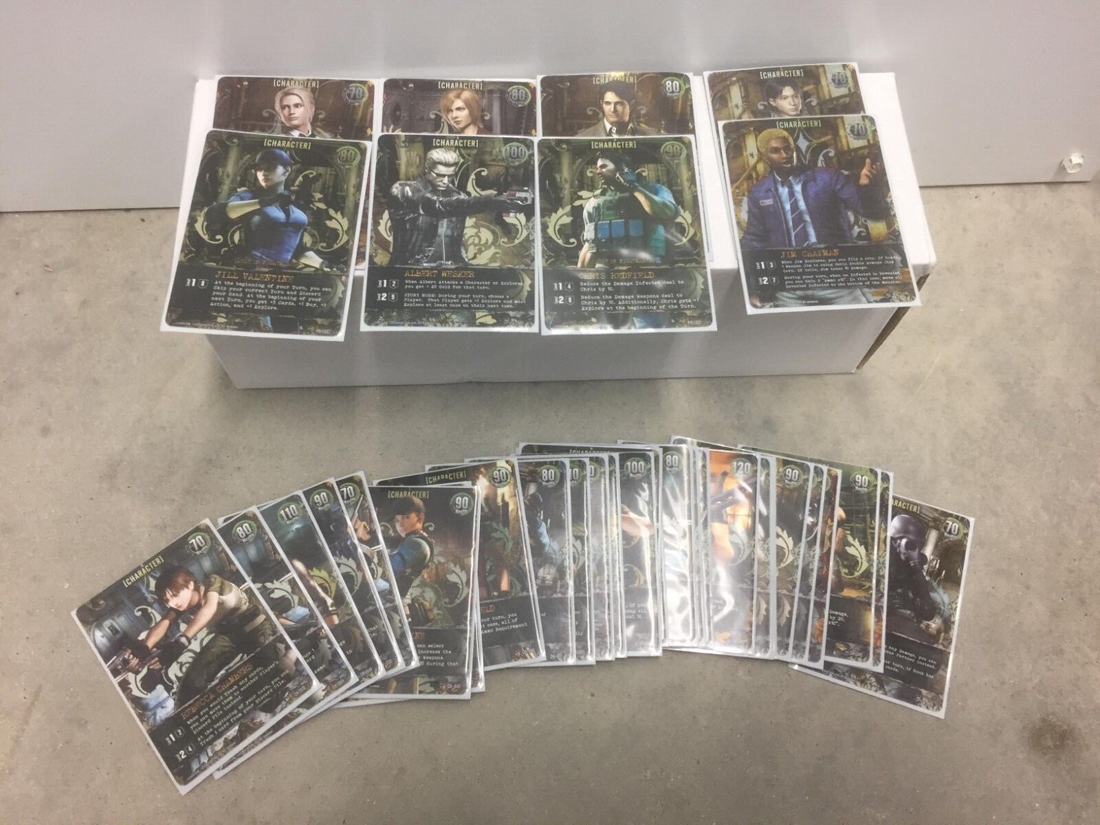 RESIDENT EVIL Deck Building Board Game, Playmat + Expansions & Promos ...