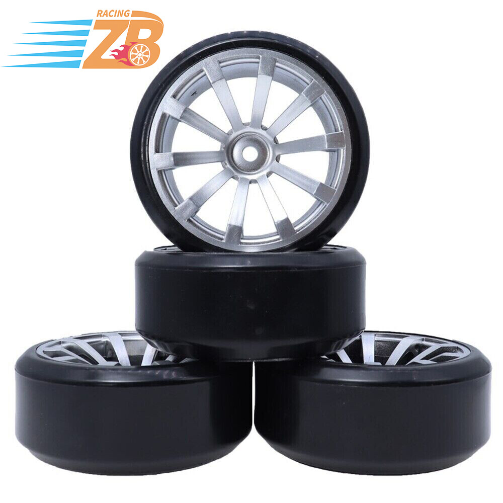 4pcs 1/10 Rc Drift Car Wheels & Tires Set For Yokomo Yd-2 Md Sd chassis ...