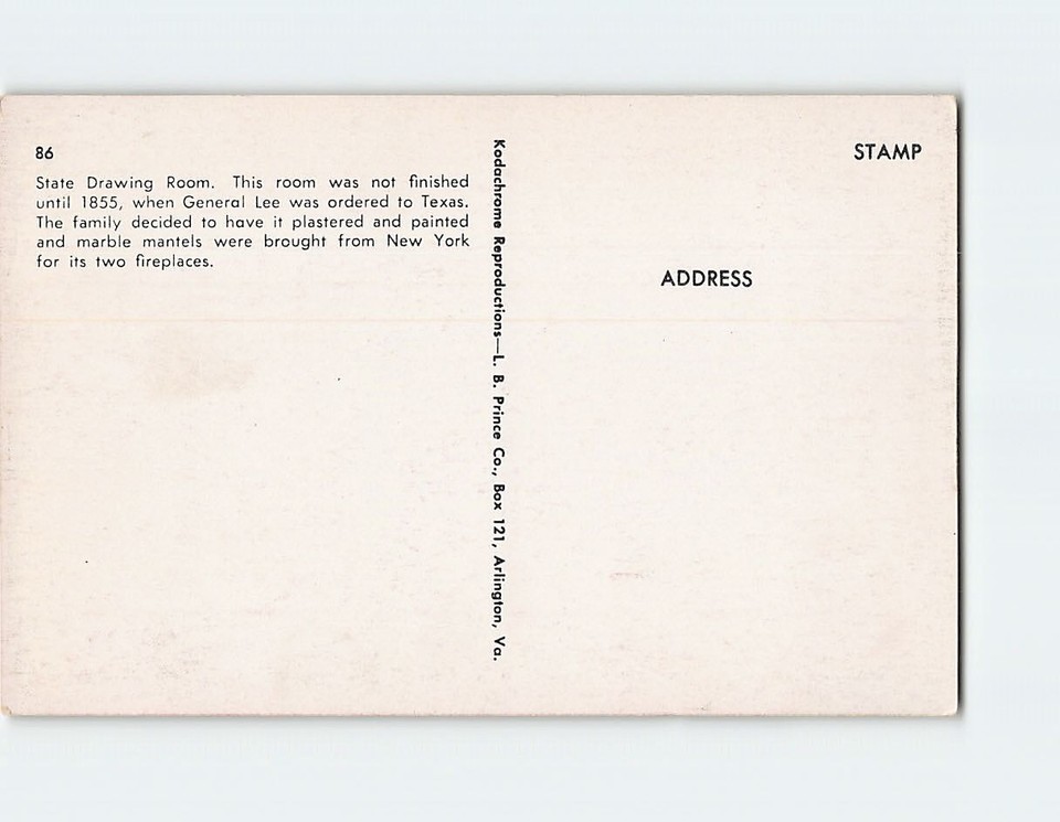 Postcard State Drawing Room, White House, Washington, District of ...