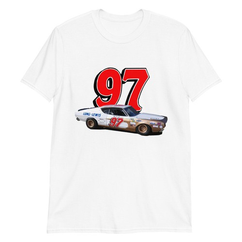 Red Farmer #97 1972 Ford Torino Race Car Short-Sleeve Unisex T-Shirt | eBay