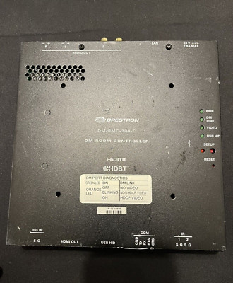 Crestron DM-RMC-SCALER-C / DM-RMC-200-C HDMI Room Controller (r) | eBay