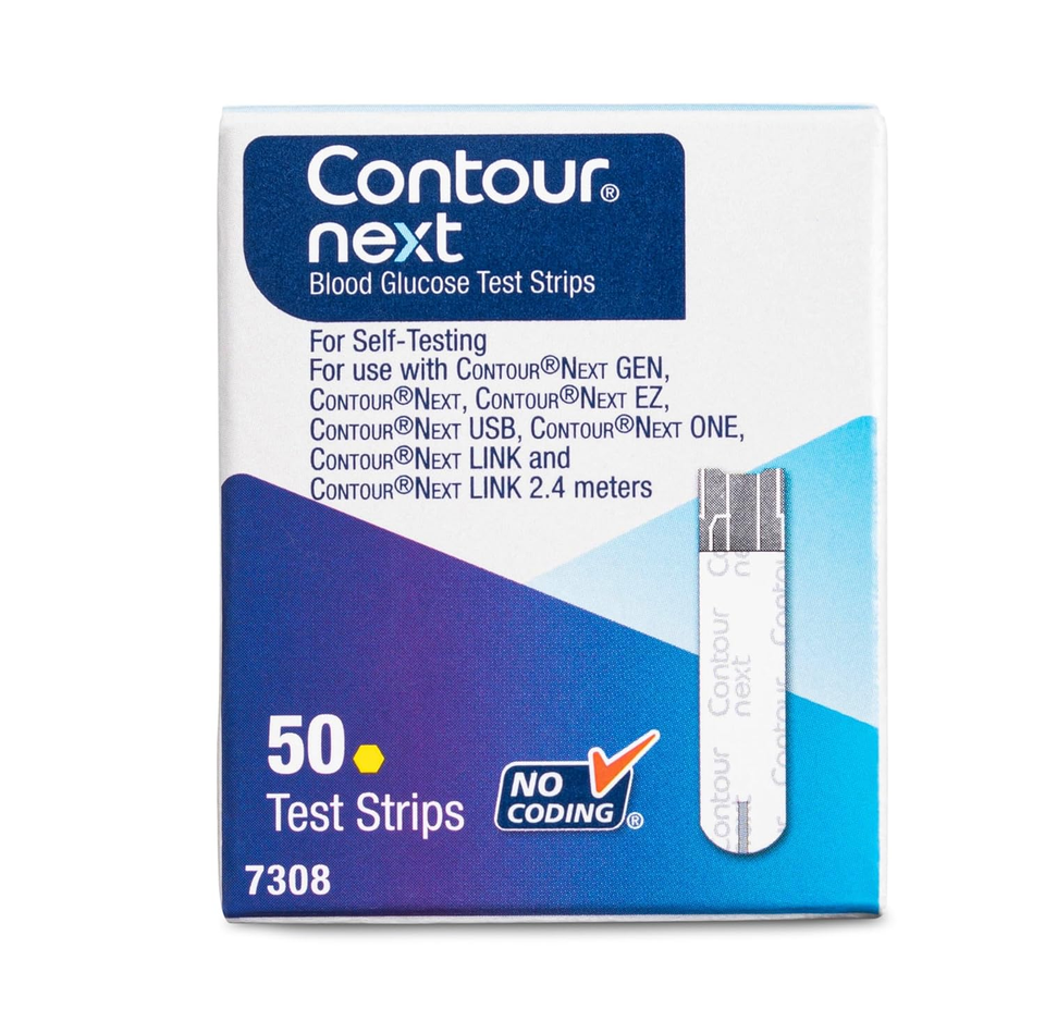 Contour NEXT GEN Glucose Monitor Kit - Blood Sugar Test Kit with 50 ...
