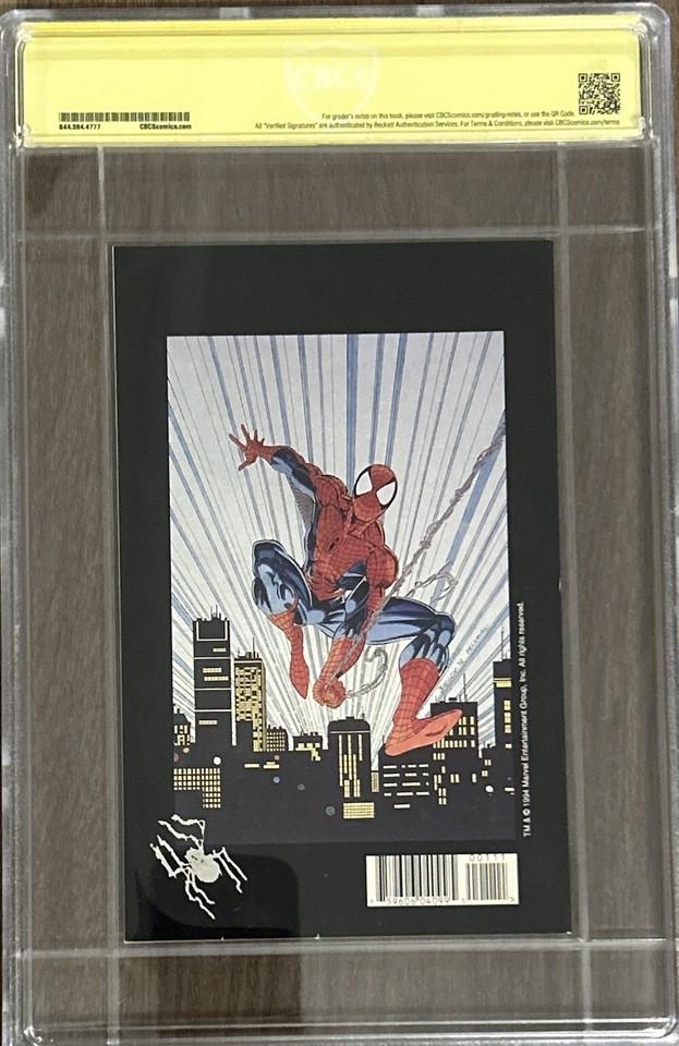 Amazing Spider-Man Ashcan Edition CBCS 9.6 Verified Signature - Mark ...