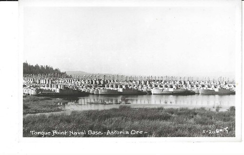 POSTCARD TONGUE POINT NAVAL BASE ASTORIA OREGON | eBay