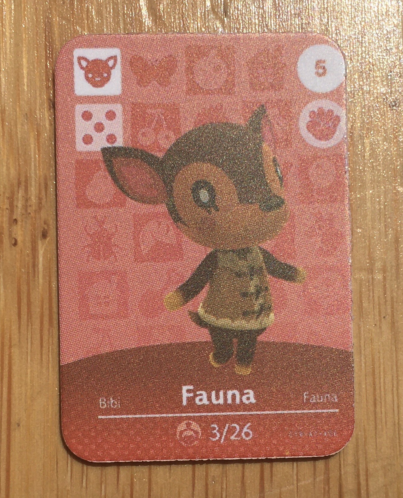 RARE Animal Crossing New Horizons Fauna Amiibo Chip. Brand New ...