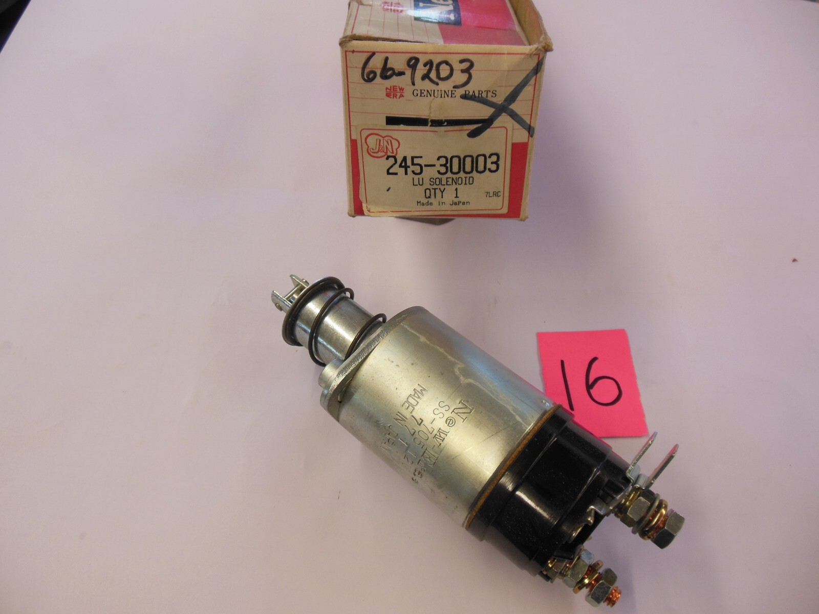 LUCAS AFTERMARKET SOLENOID 245-30003 12V 76458 76474 76490 TOB151 | eBay