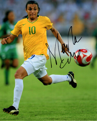 Brazil Marta da Silva Signed Autographed Signed 8x10 Photo COA #36 | eBay
