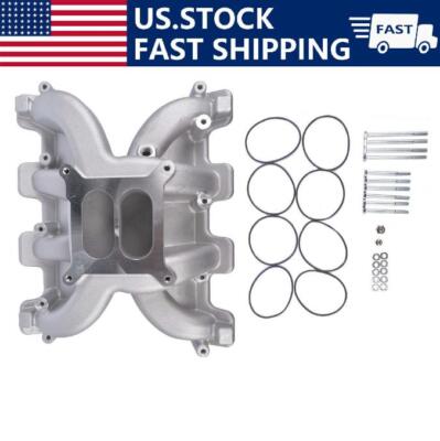 RPM Style Carb Intake Manifold For GM LS1 5.3L LS2 6.0L Cathedral Port ...
