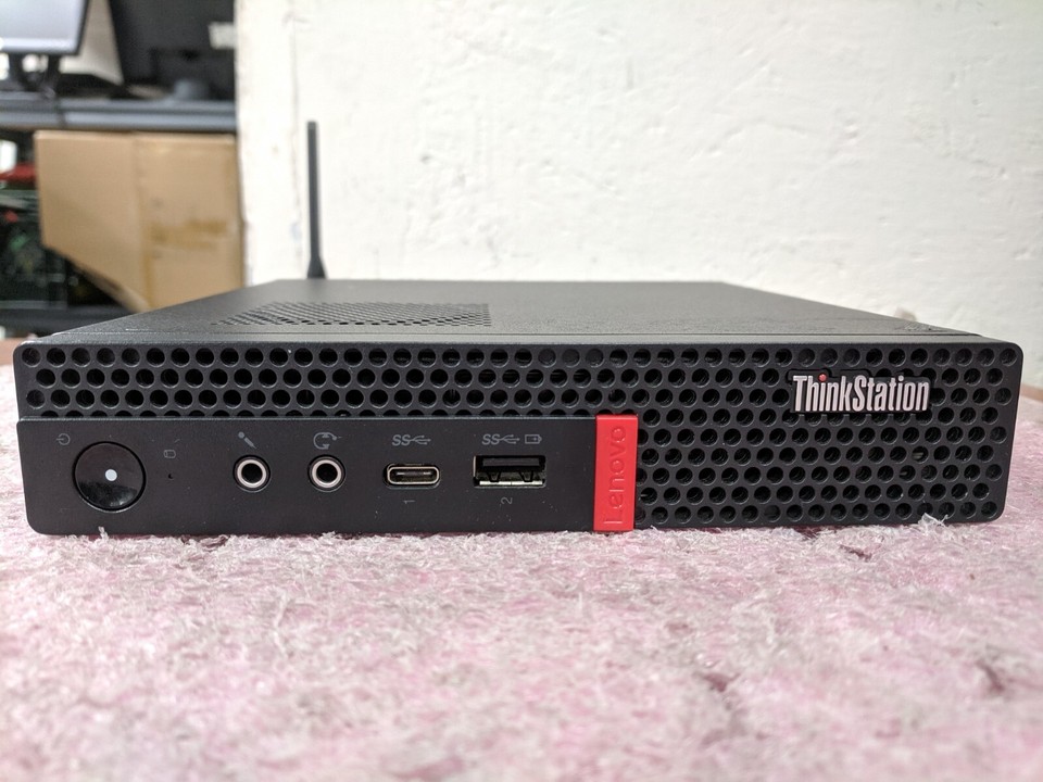 Lenovo ThinkStation P330 Tiny i7-8700T 16GB 512GB SSD Win 11 *Bad Mini ...