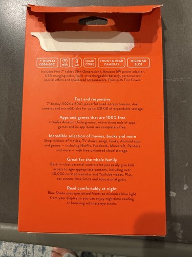 Amazon Kindle Fire 7 5th Generation 8GB SV98LN 7" Tablet | eBay