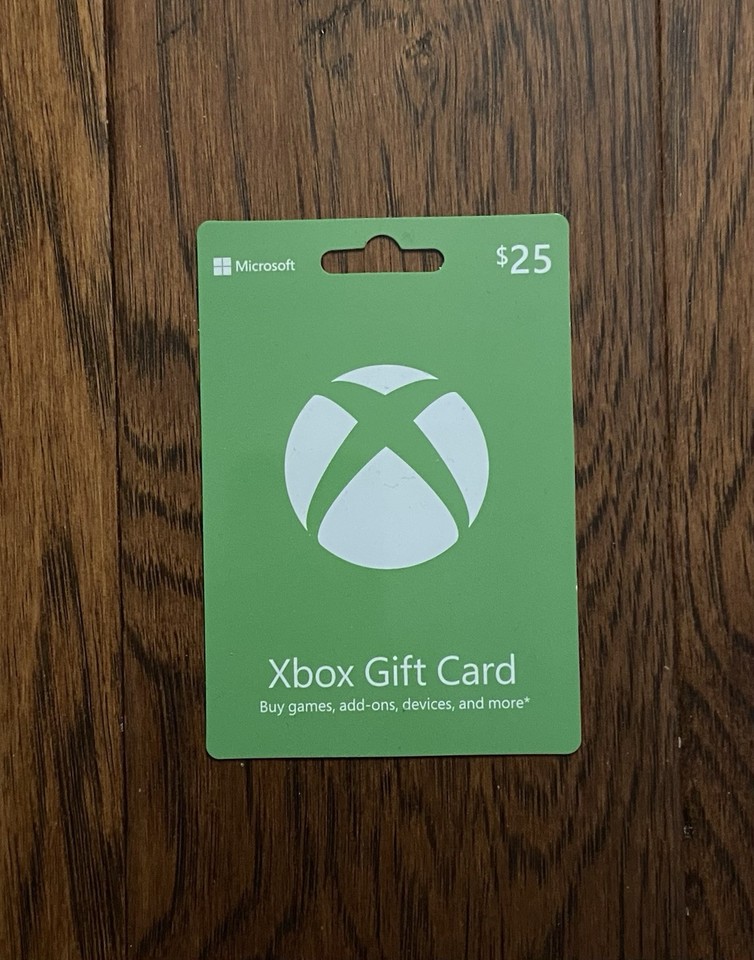 Microsoft $25 Xbox Gift Card | eBay