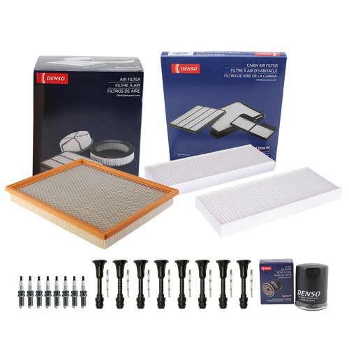 Denso Tune Up Kit NGK 8 Spark Plugs & Boots Kit for Nissan Pathfinder 5 ...