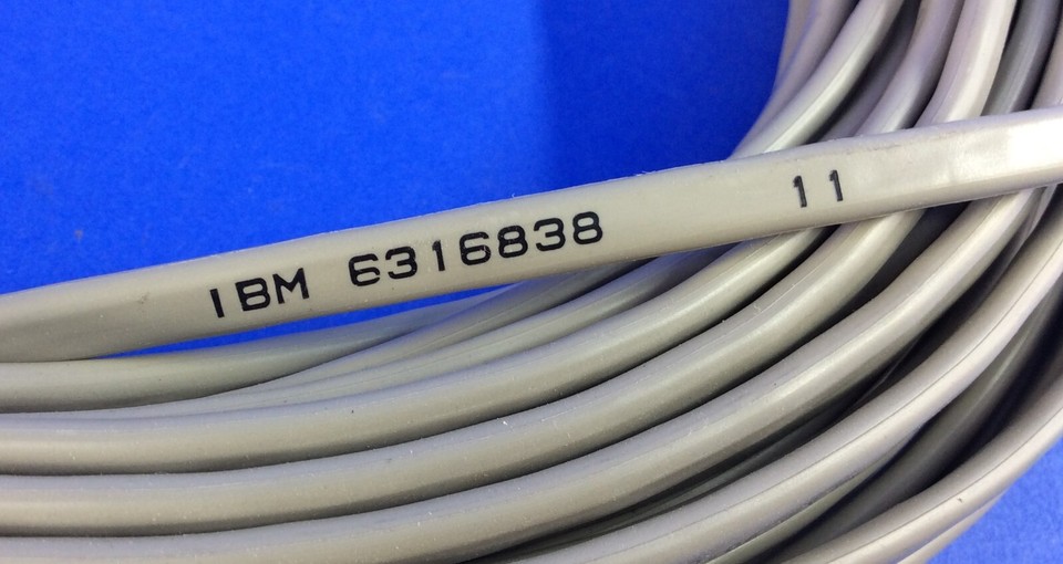 IBM # 11 Cable, 20.0M / 66FT Cable 11-4683 POS Cash Register System FRU ...