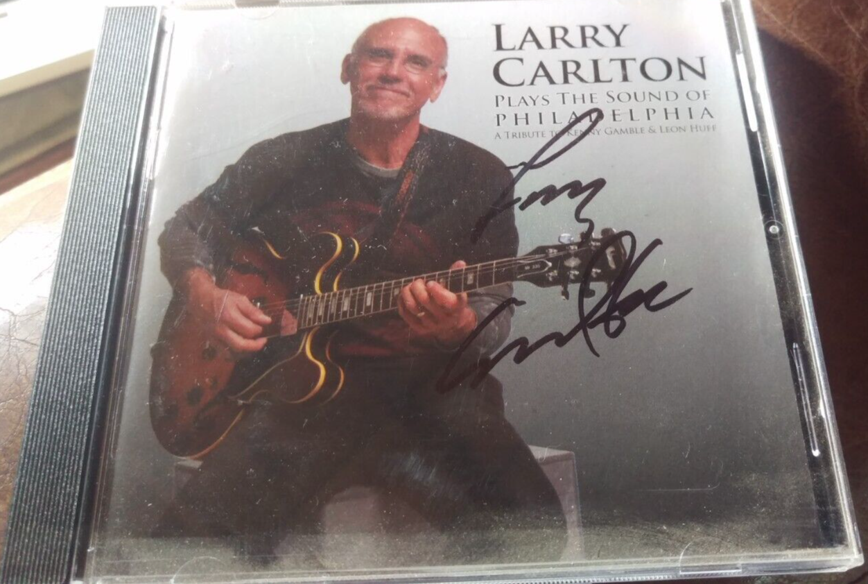 Larry Carlton Plays the Sound of Philadelphia SIGNED CD | eBay