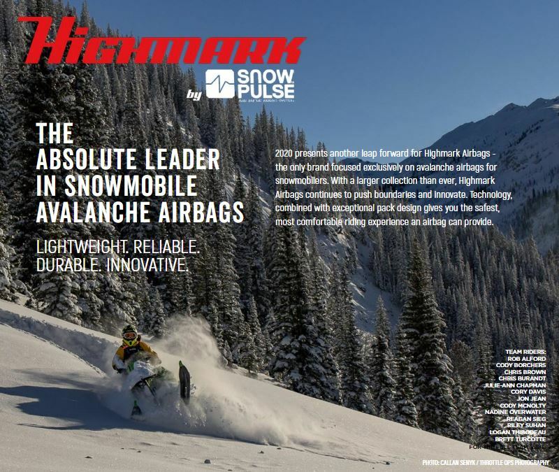 New Highmark Guide 3.0 Avalanche Airbag System, Snowmobile ABS Backpack ...