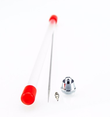 Airbrush Needle Nozzle & Nozzle Cap Airbrushing Kit 0.2mm VEDA Airbrush ...