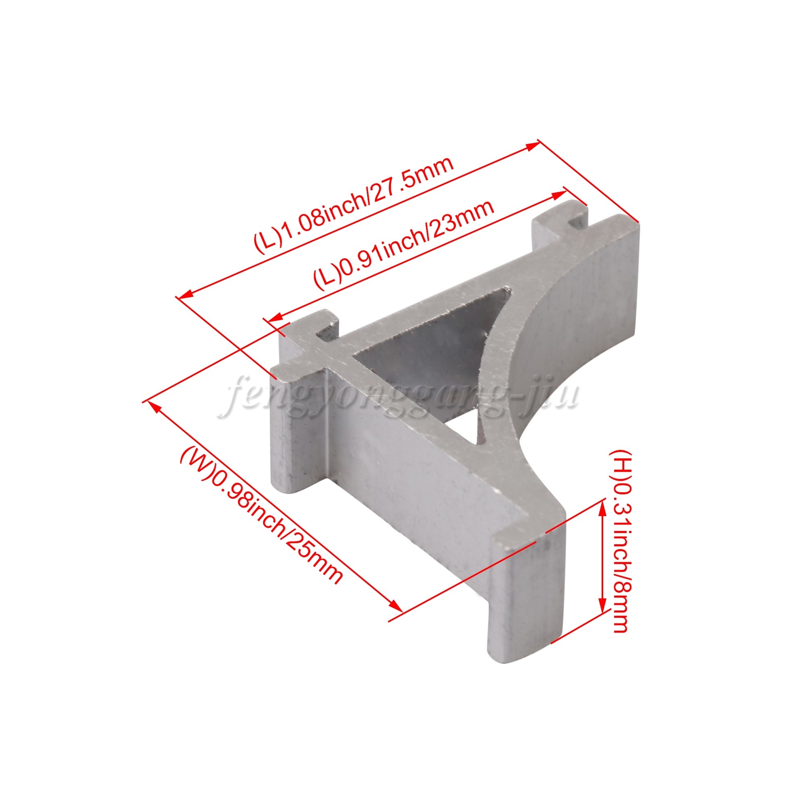 10 x Silver Freezer Shelf Support Brackets for most household ...