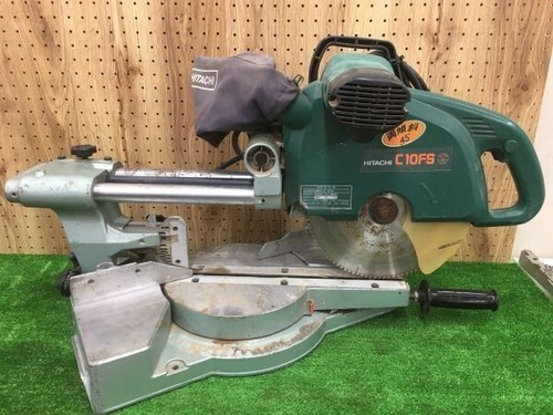 Hitachi C10FS Sliding Dual Compound Miter Saw F/S | eBay