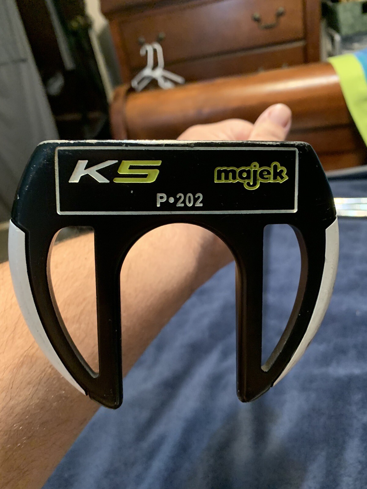 DEMO RH Majek Mens K5 P-202 Golf Putter Sabertooth Style Claw 34 Inches ...