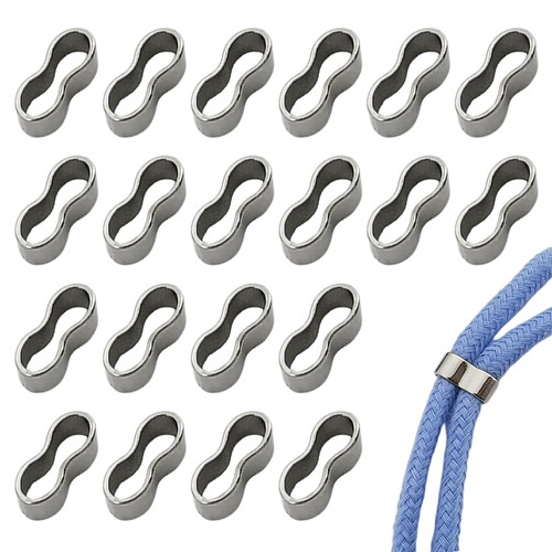 50pcs Rope Clamp Zinc Alloy Durable Elastic Straps Connectors Heavy ...