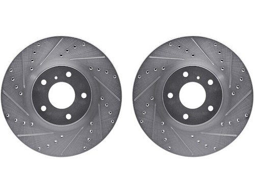 For 2009-2020 Nissan 370Z Brake Rotor Set Front Dynamic Friction ...