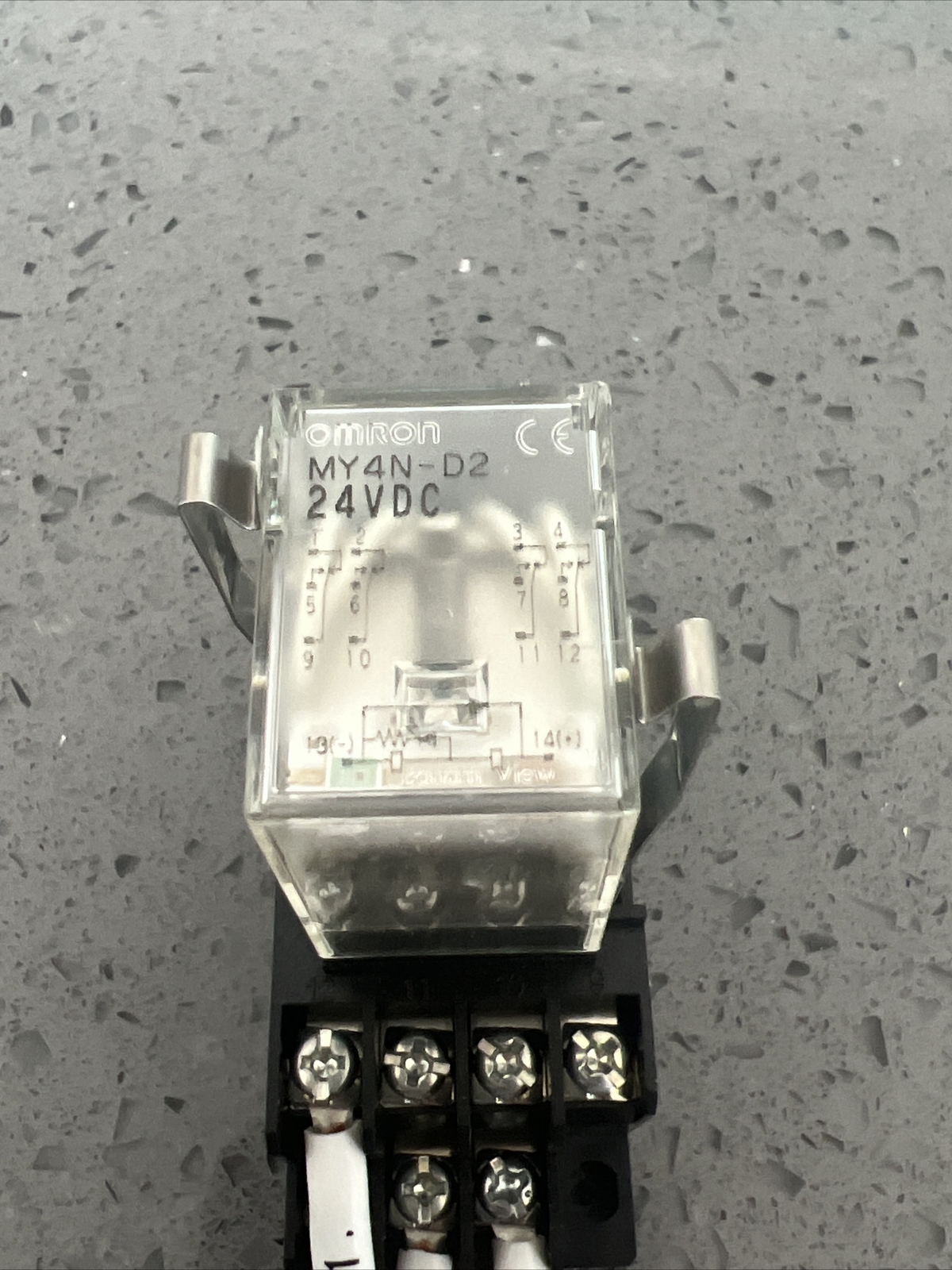 Omron MY4N-D2 Relay 24VDC & Base 2495YF with warranty Free Shipping | eBay